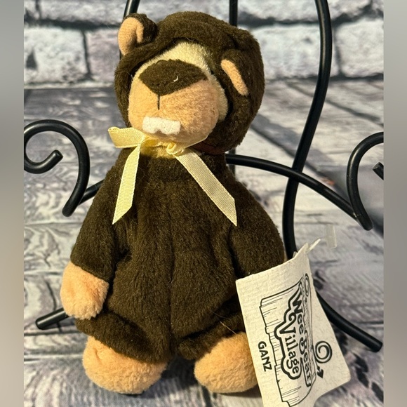 GANZ | Other | Ganz Wee Bear Village Woody Beaver Bear | Poshmark